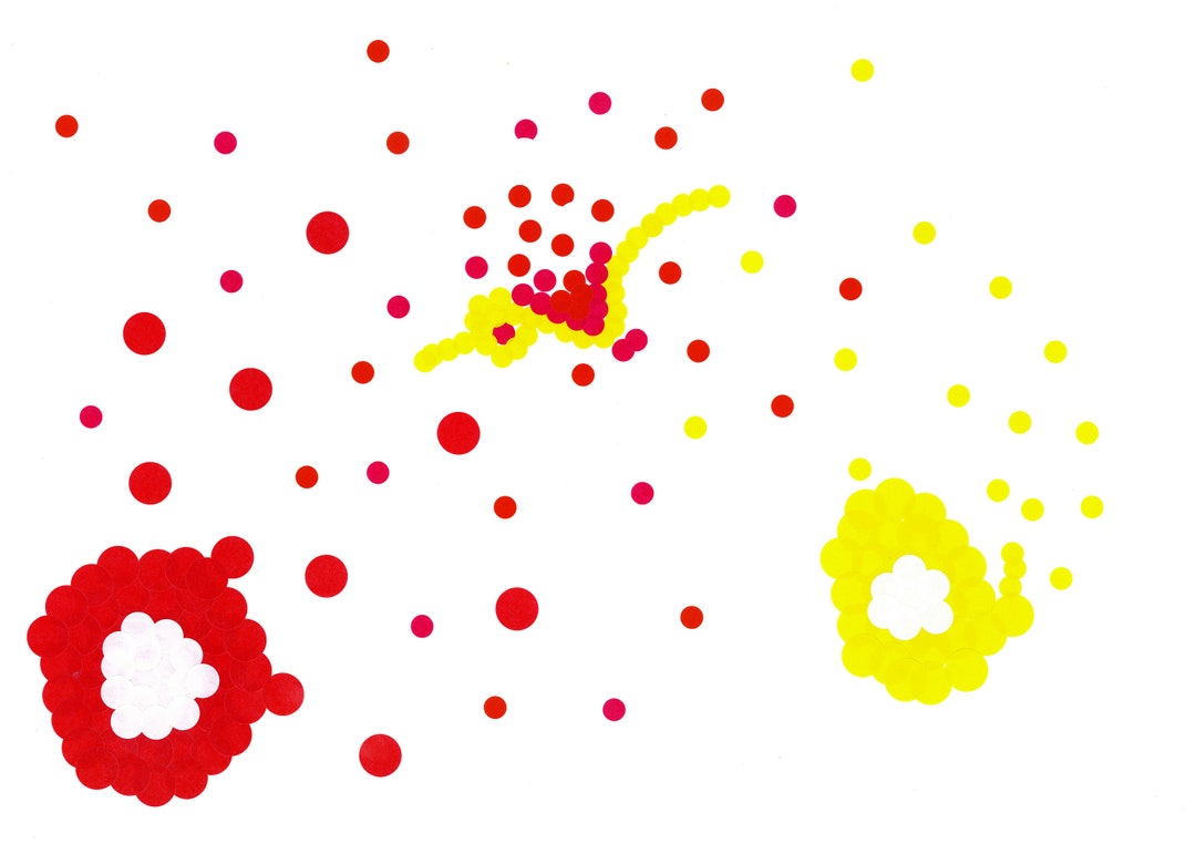 Sticker Dot Map 9 - Etsy