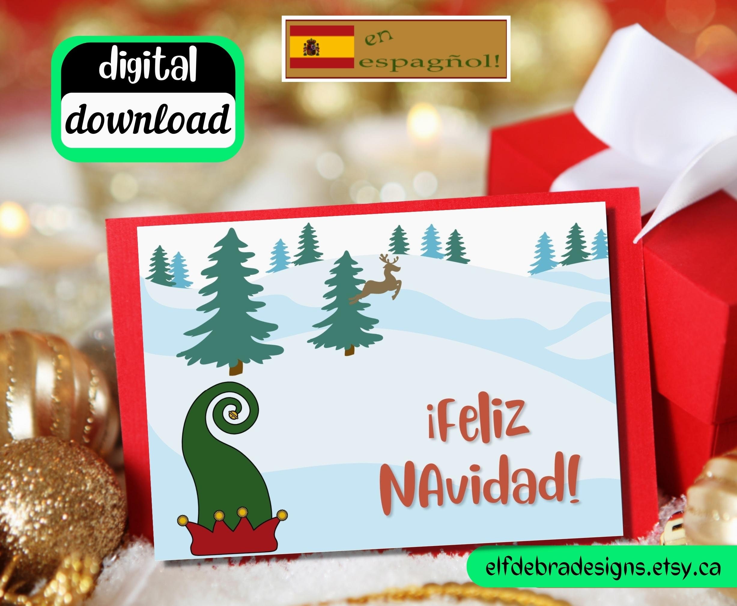 Spanish Christmas Greeting Cards