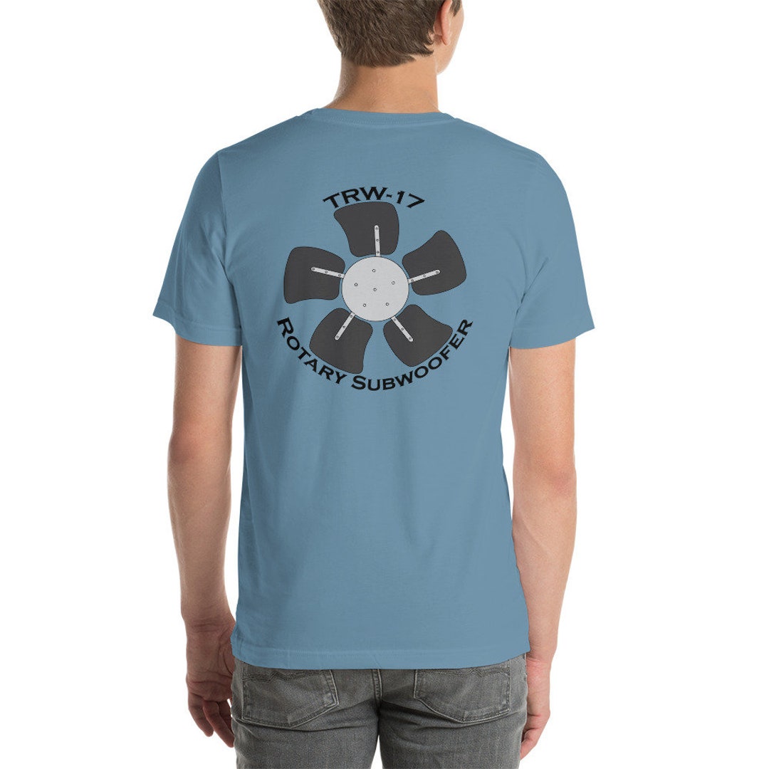 TRW-17 Rotary Subwoofer Graphic T-shirt - Etsy