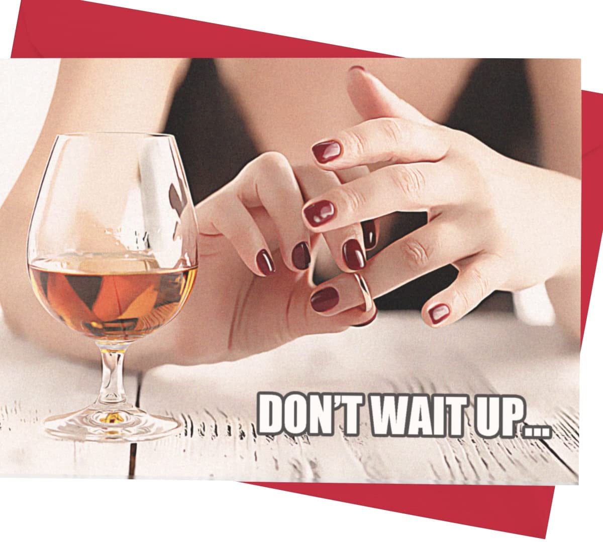 Don't Wait up I'm Using My Hall Pass Greeting Card Cuckold, Vixen ...