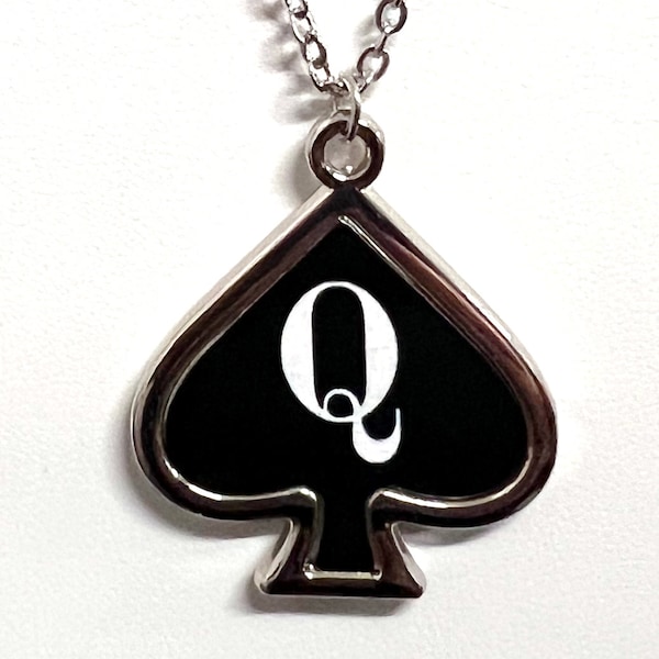 Queen Of Spades Jewelry Etsy