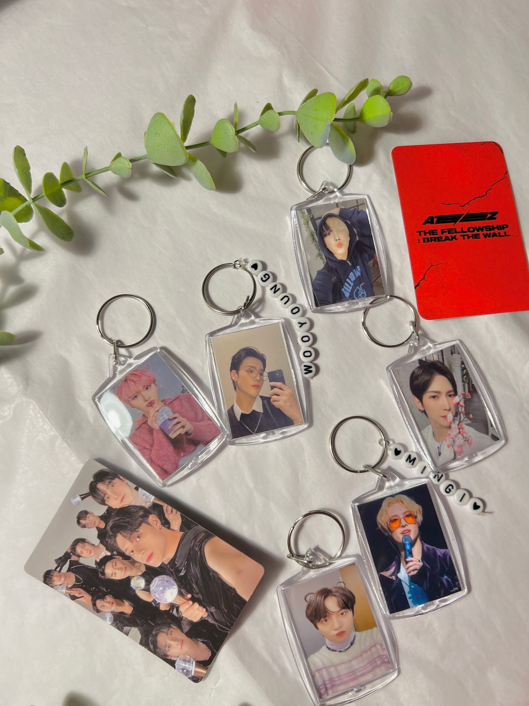 Ateez Photo Keychains - Etsy