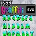 Graffiti Bundle SVG, Graffiti Letters Svg, Paint Splatter Svg ...