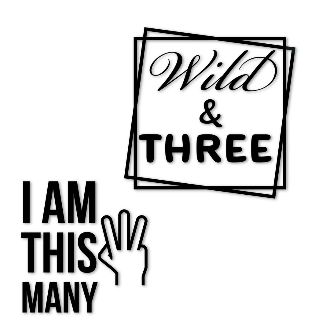 Wild THREE Svg 3 Year Old Shirt 3 Year Birthday Shirt Three Year wild-three-svg-3-year-old-shirt-3-year-birthday-shirt-three-year