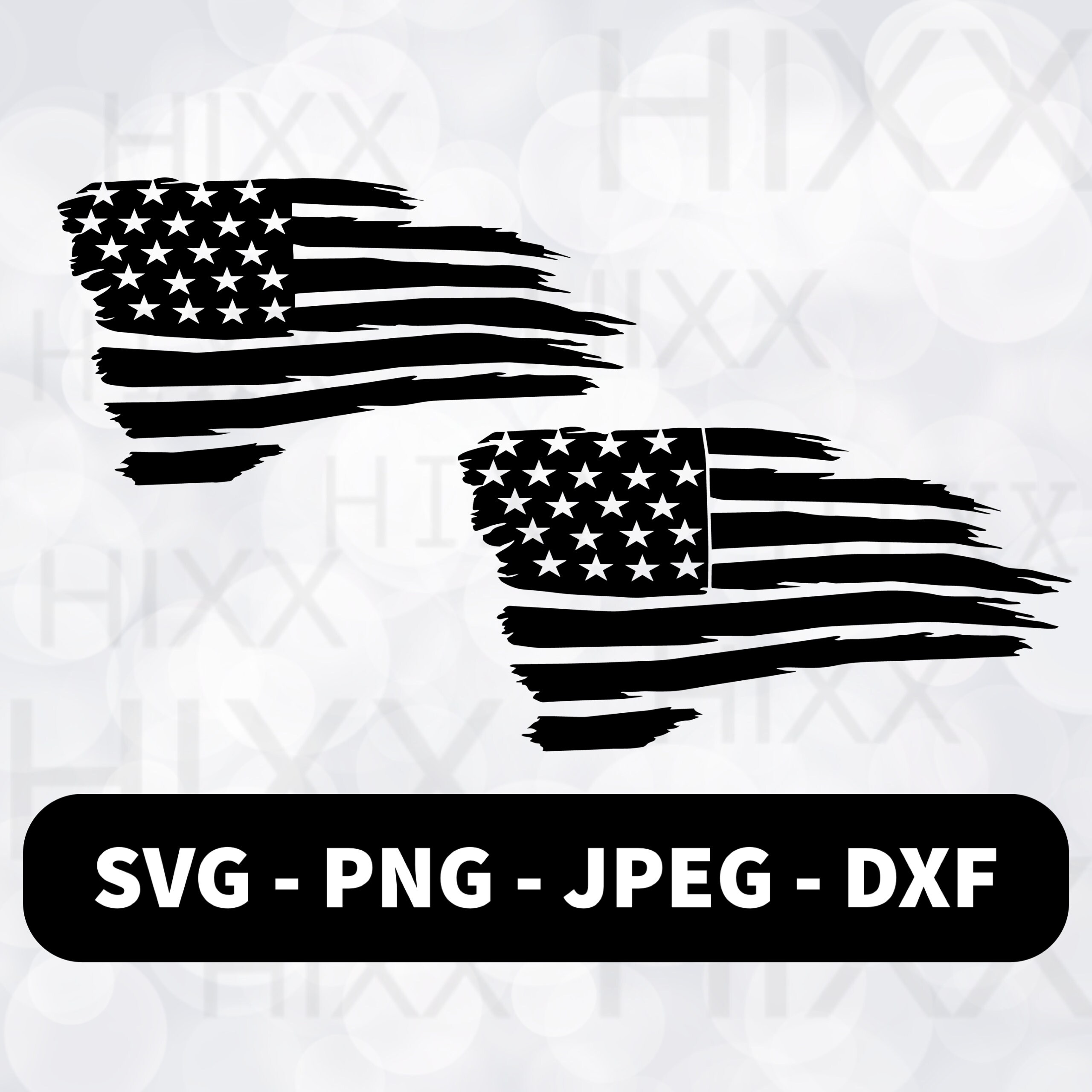 Svg American Flag Svg Distressed Flag Svg Customize - Etsy