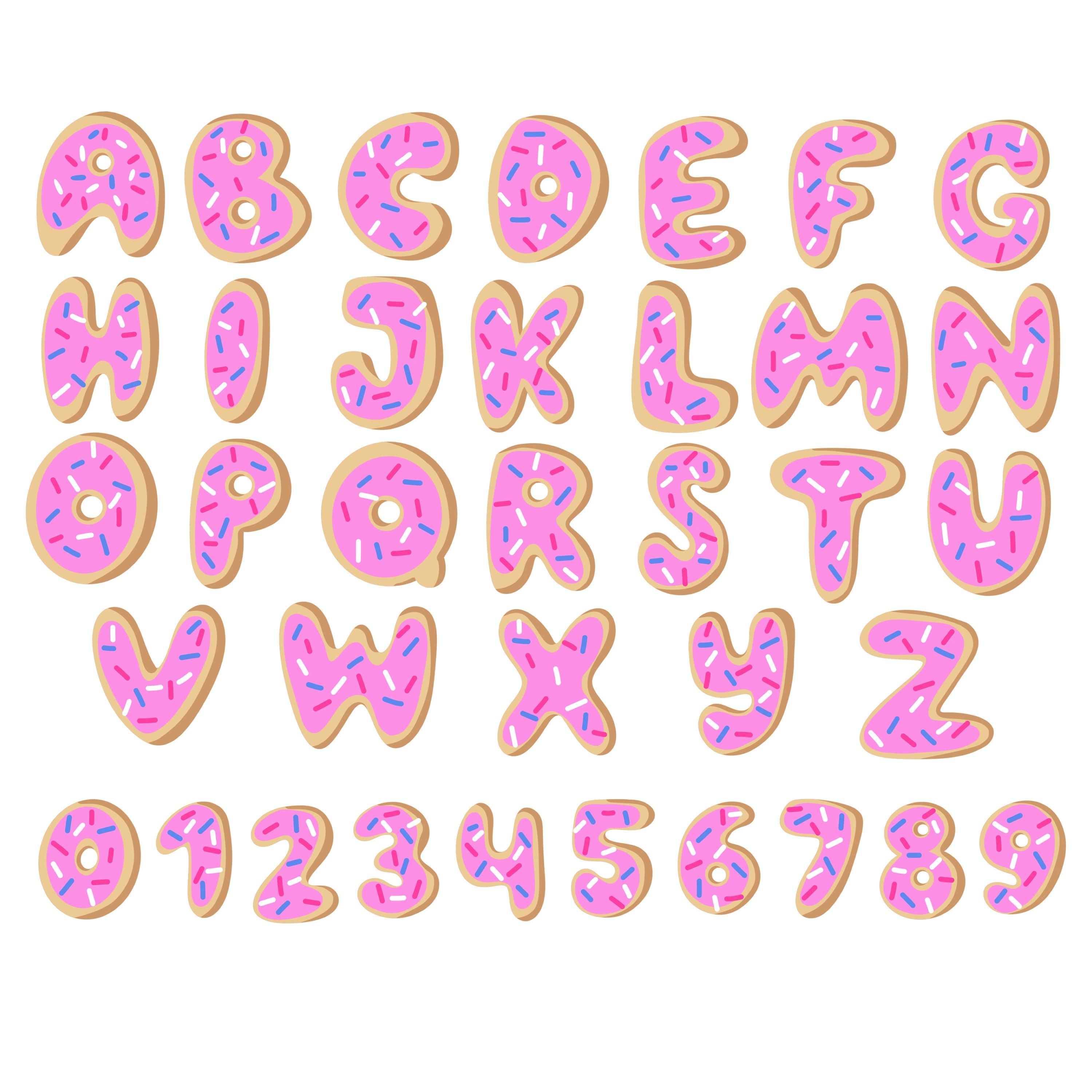 Cookie SVG, Cookie Letters, Cookie Numbers, Cookie Custom Your Own ...