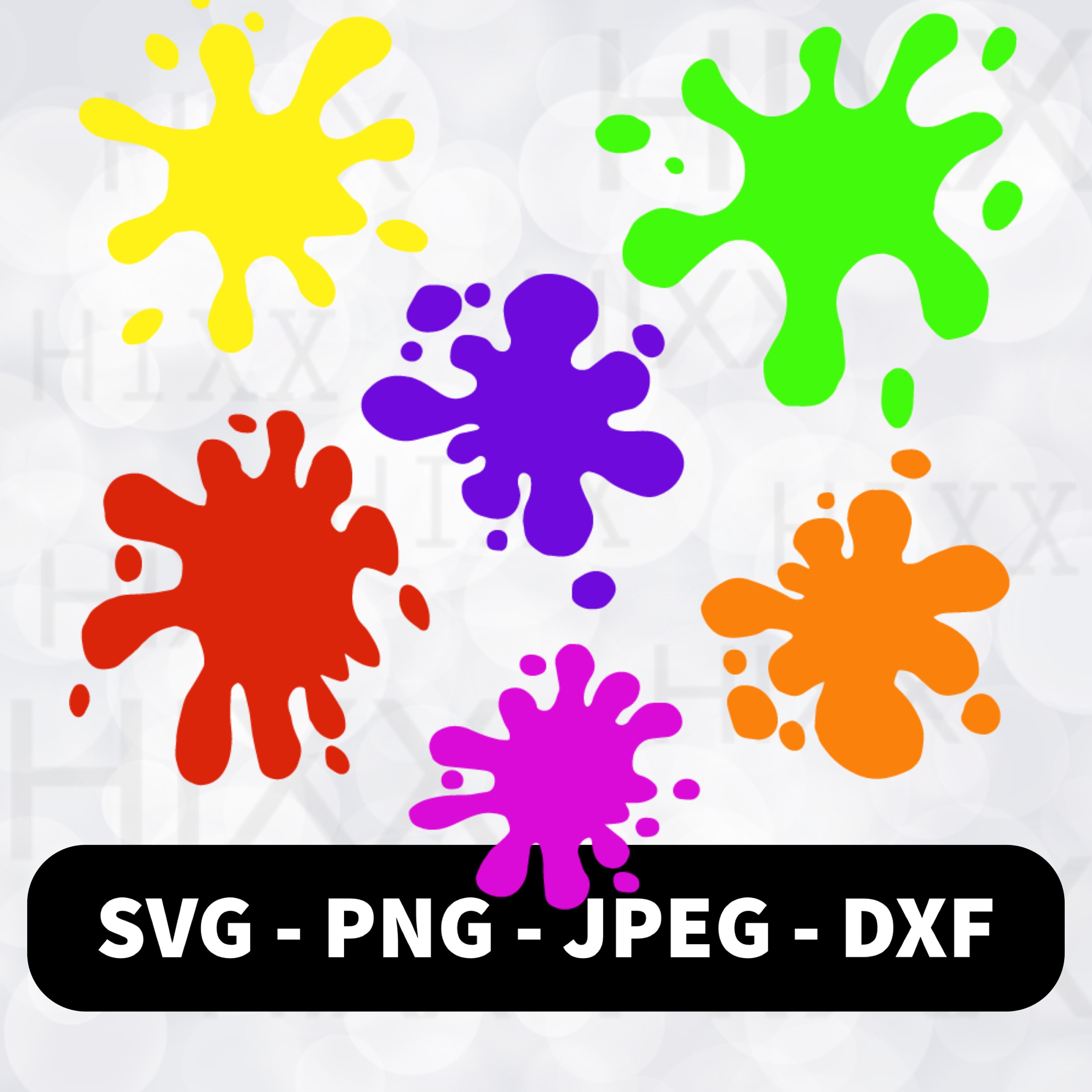 Graffiti Bundle SVG, Graffiti Letters Svg, Paint Splatter Svg ...