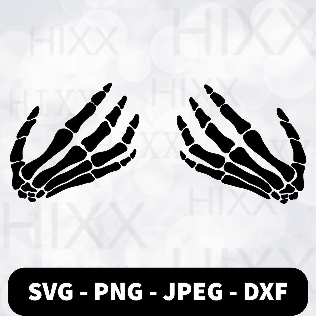 Skeleton Hands SVG, Skeleton SVG, Skeleton Hands Shirt SVG, Skeleton ...