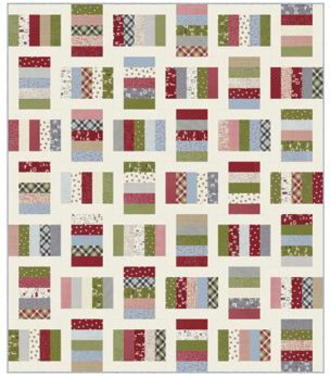 On Dasher Contessa Jelly Roll Quilt Kit - Etsy