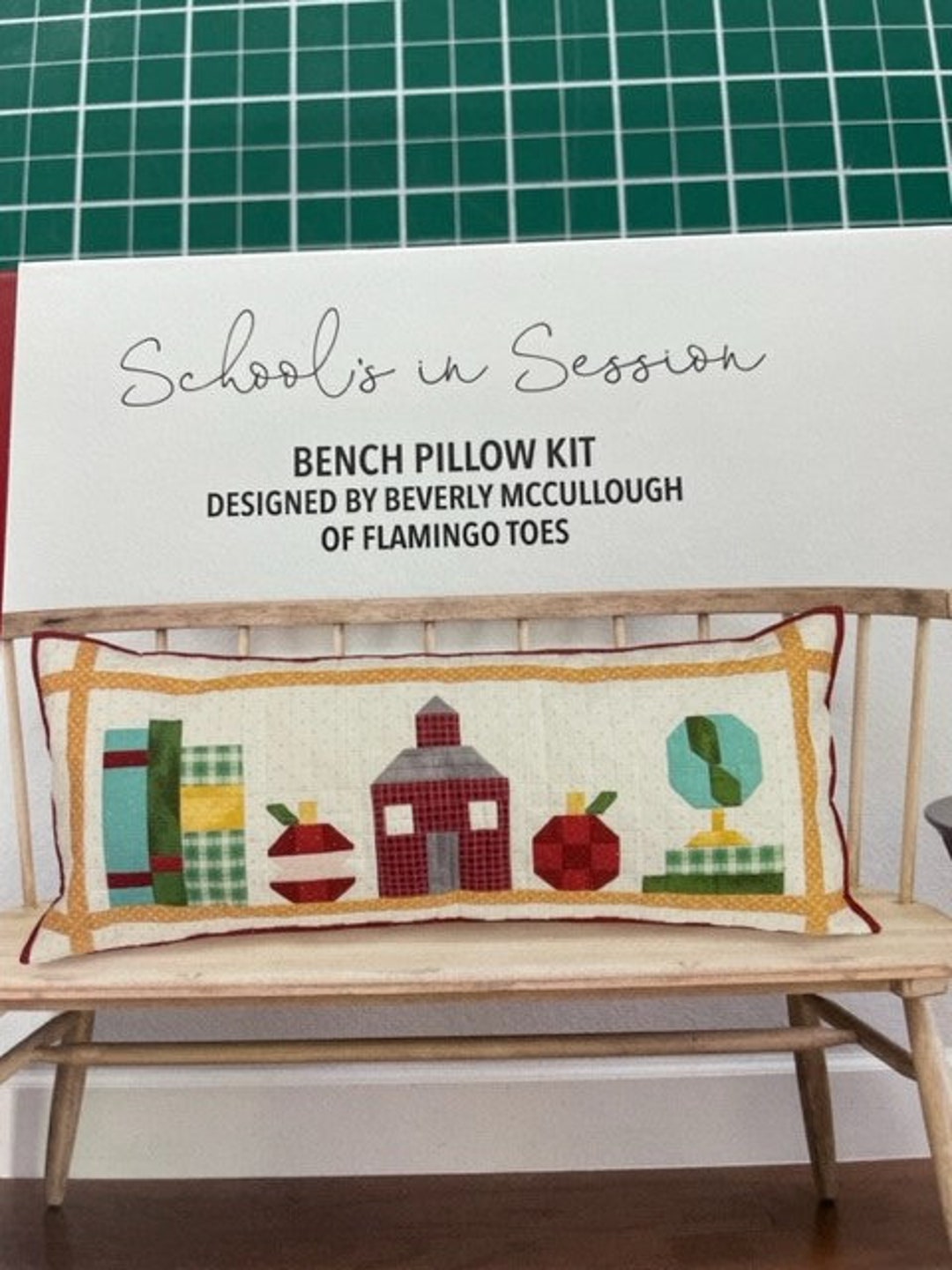 School is in Session Bench Pillow Kit - Etsy