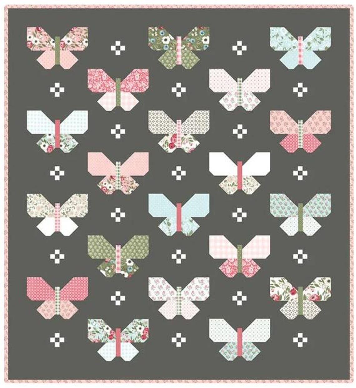 Lovestruck Flutter Quilt Kit - Etsy
