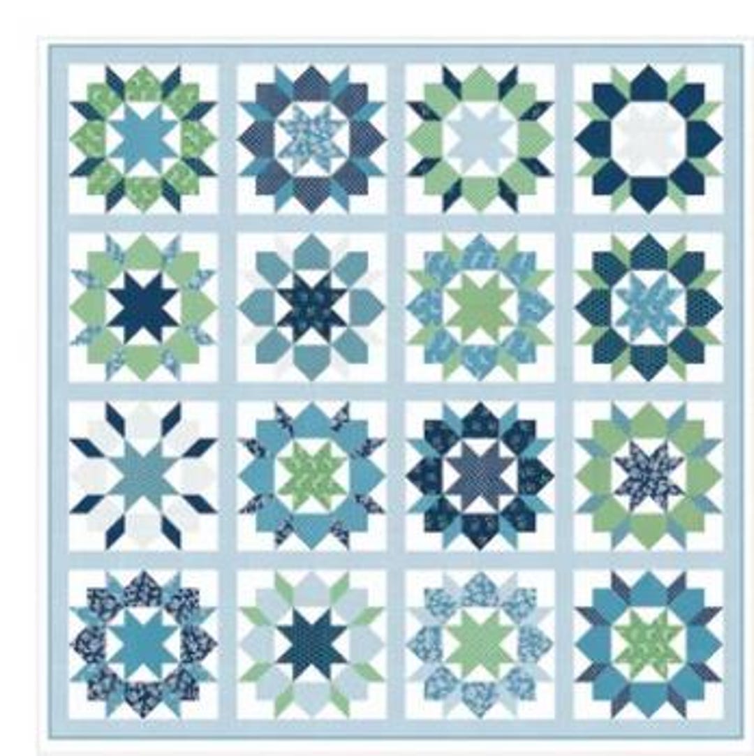 Swoon Sixteen Quilt Kit by Thimble Blossoms - Etsy