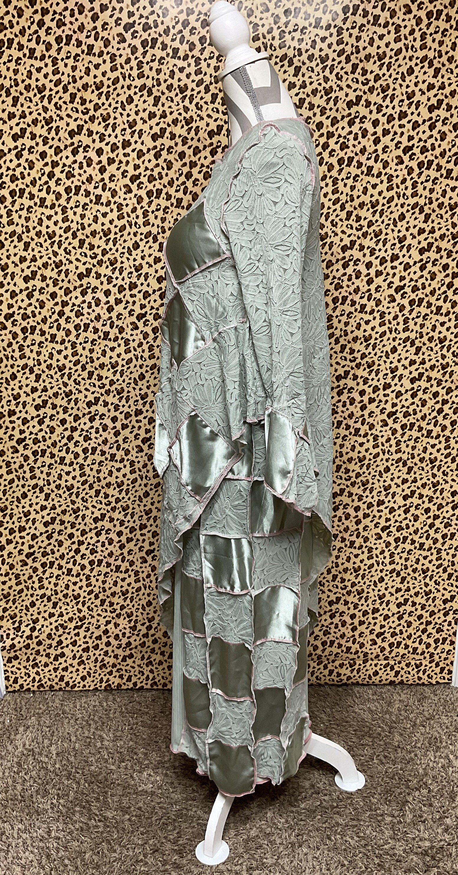 Sage Angular Shirt and Dress Underlay- 2 Pice Set, or Single Shirt ...
