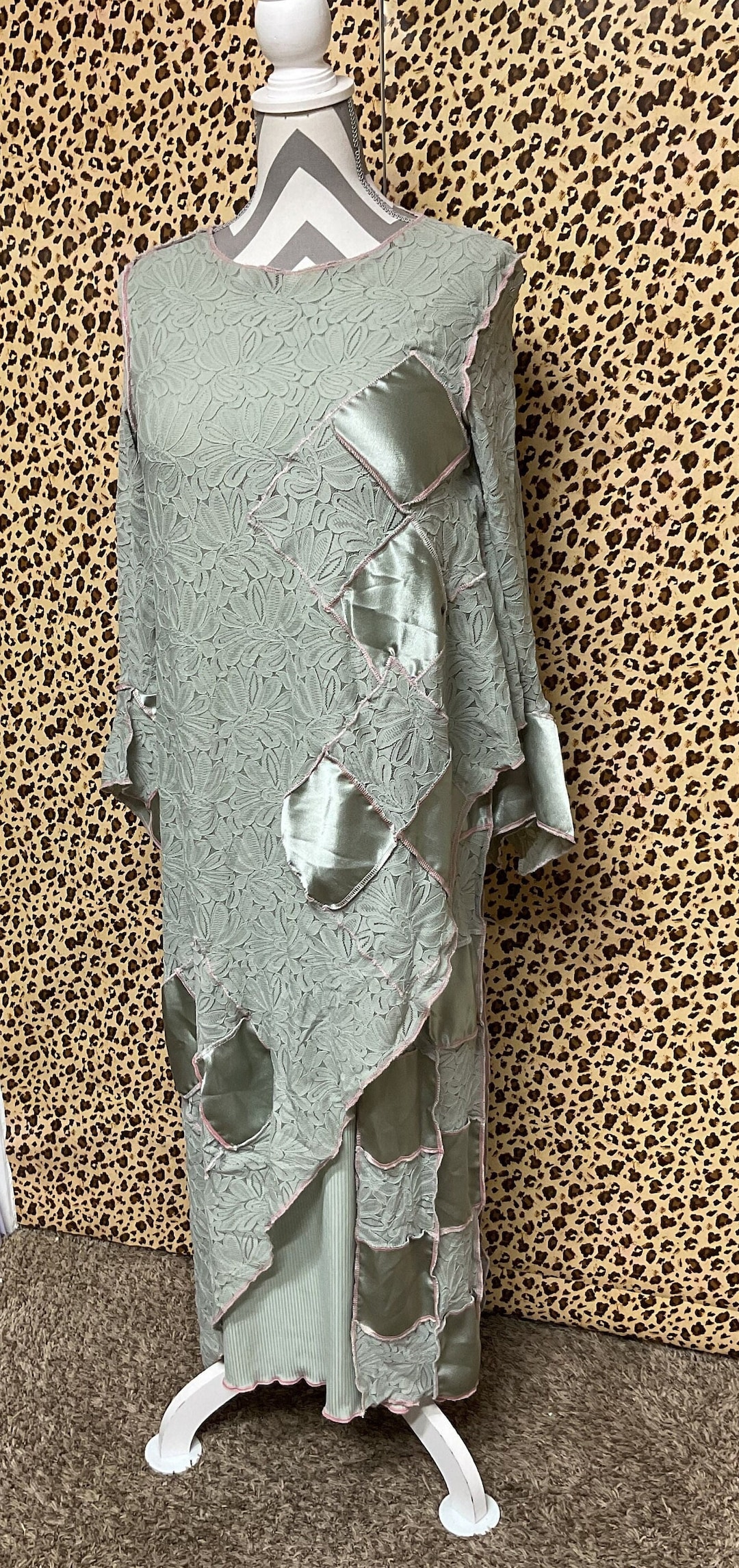 Sage Angular Shirt and Dress Underlay- 2 Pice Set, or Single Shirt ...