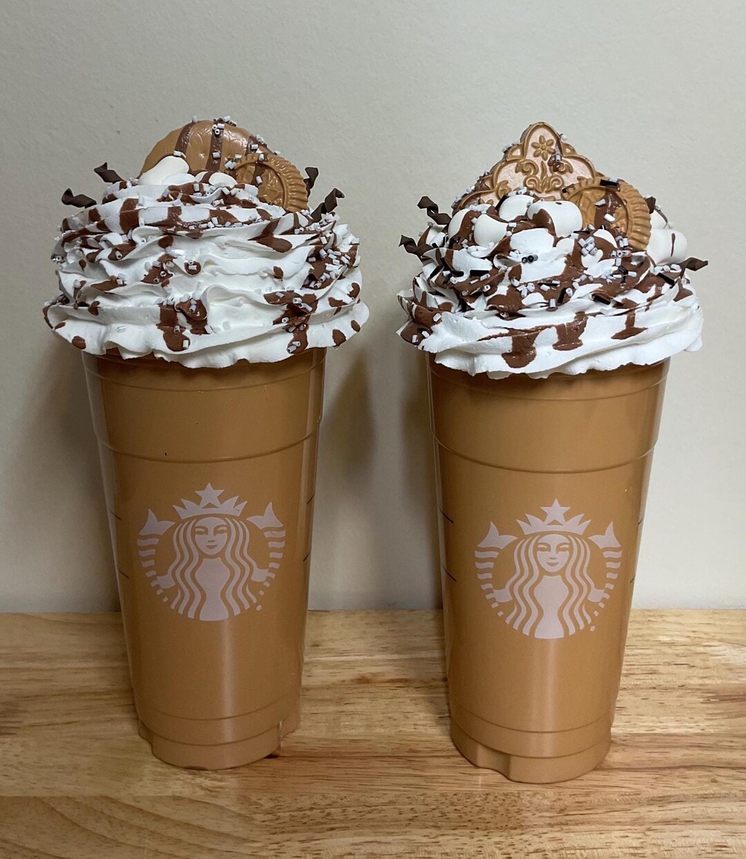 Faux Starbucks Frappe/ Trente XL Fake Drink/ 11 Inches Tall - Etsy