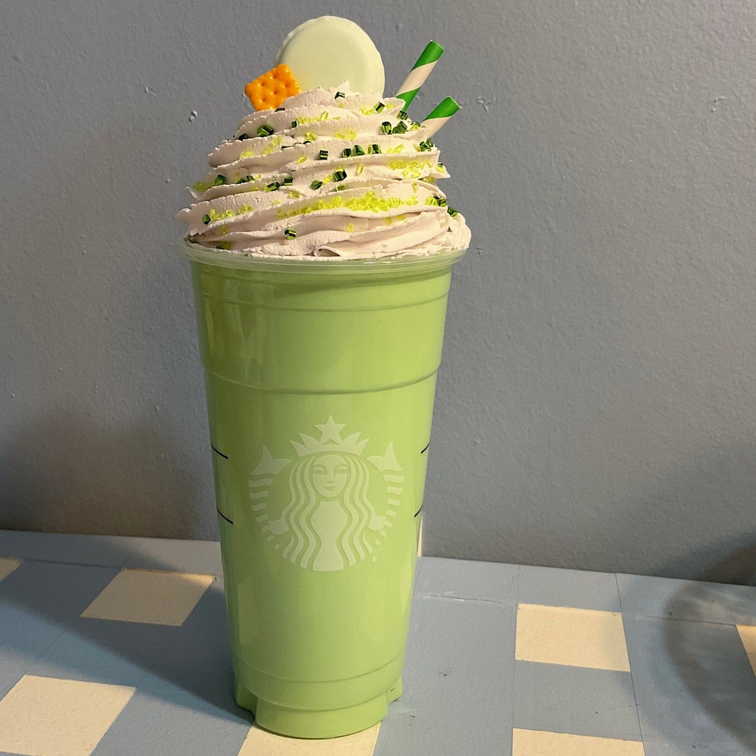 Faux Pistachio Starbucks Frappe/ Fake Shake/ Trente XL Shake - Etsy