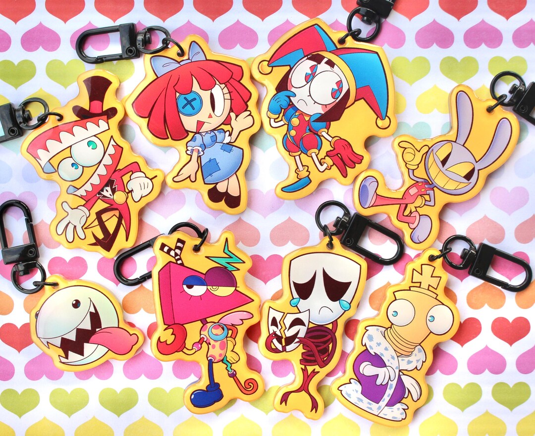 The Amazing Digital Circus Charms! - Etsy