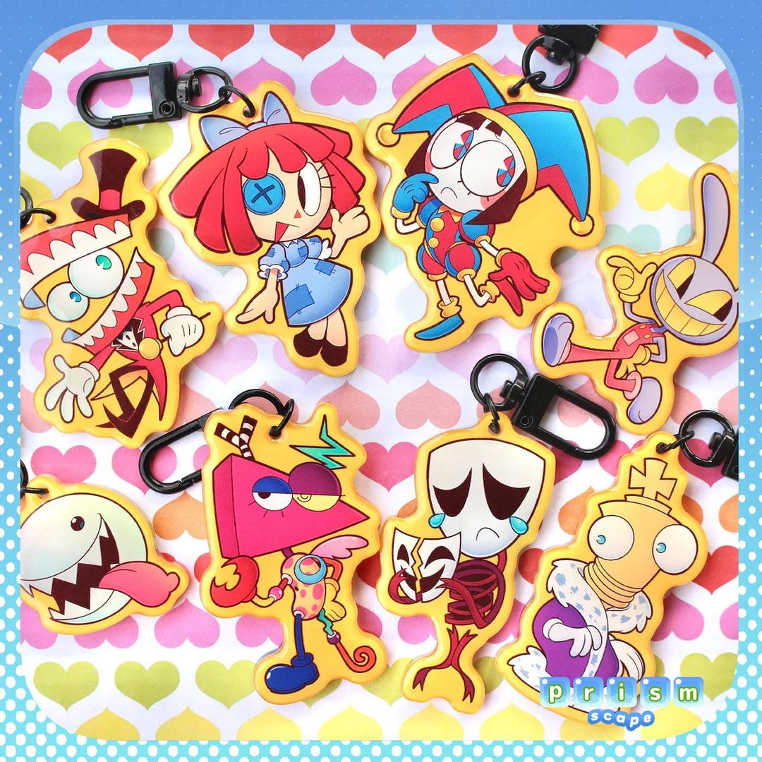 The Amazing Digital Circus Charms! - Etsy