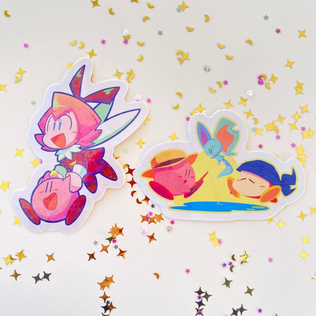 Kirby and Friends Stickers - Etsy