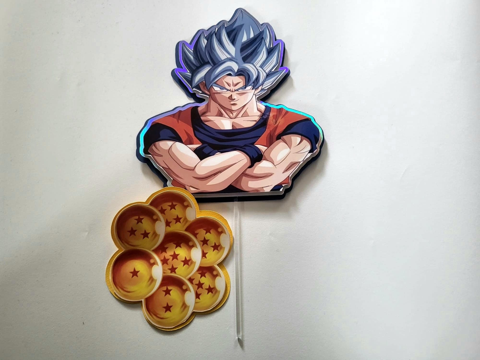 Goku Cake Topper stars Balls - Etsy