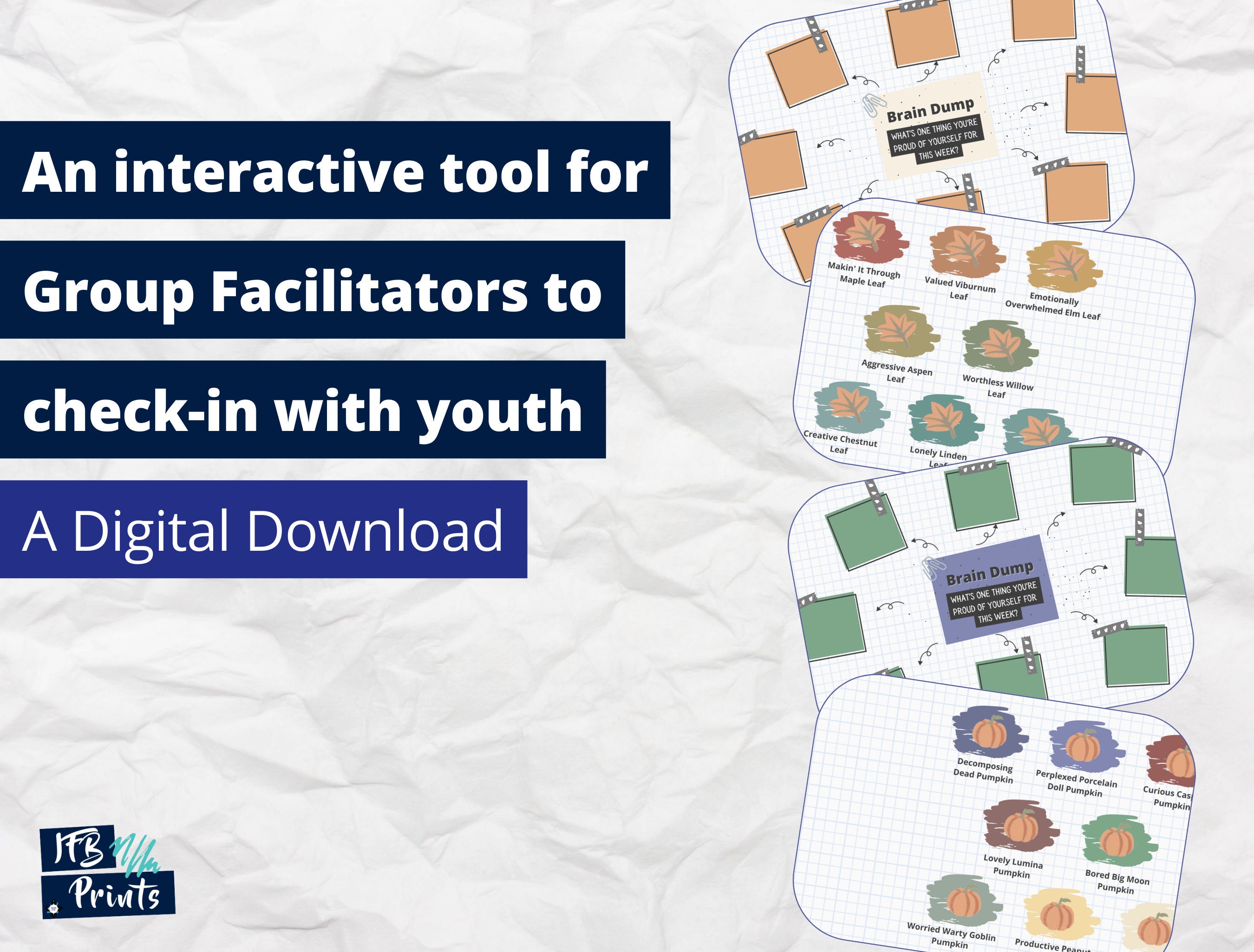 Group Check-ins Fall Edition Interactive Google Slides & Jamboards for ...