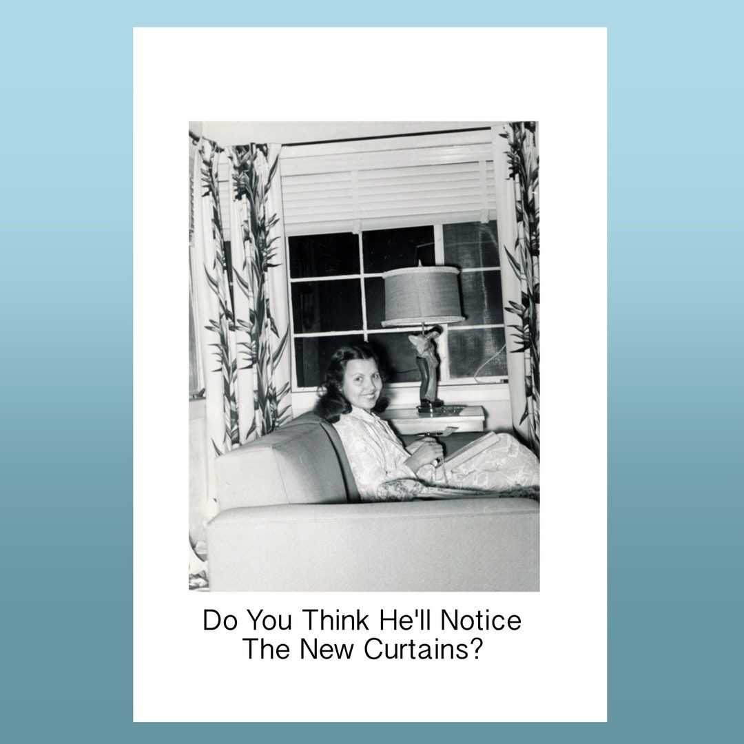 Funny Humorous Greeting Card Vintage Photo Digital Download Printable ...