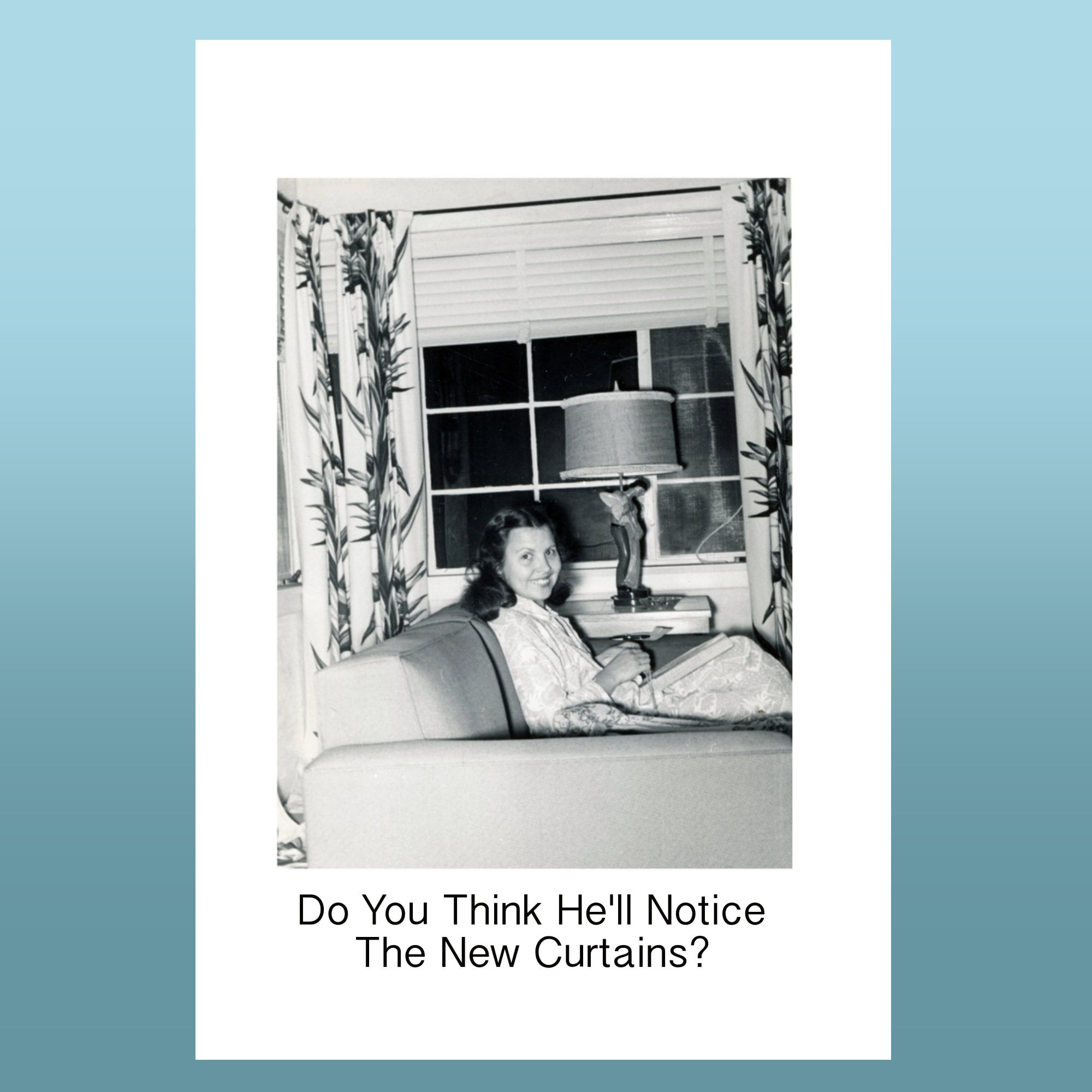 Funny Humorous Greeting Card Vintage Photo Digital Download Printable ...