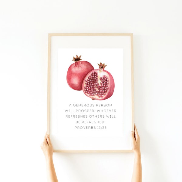 Pomegranate Art - Etsy