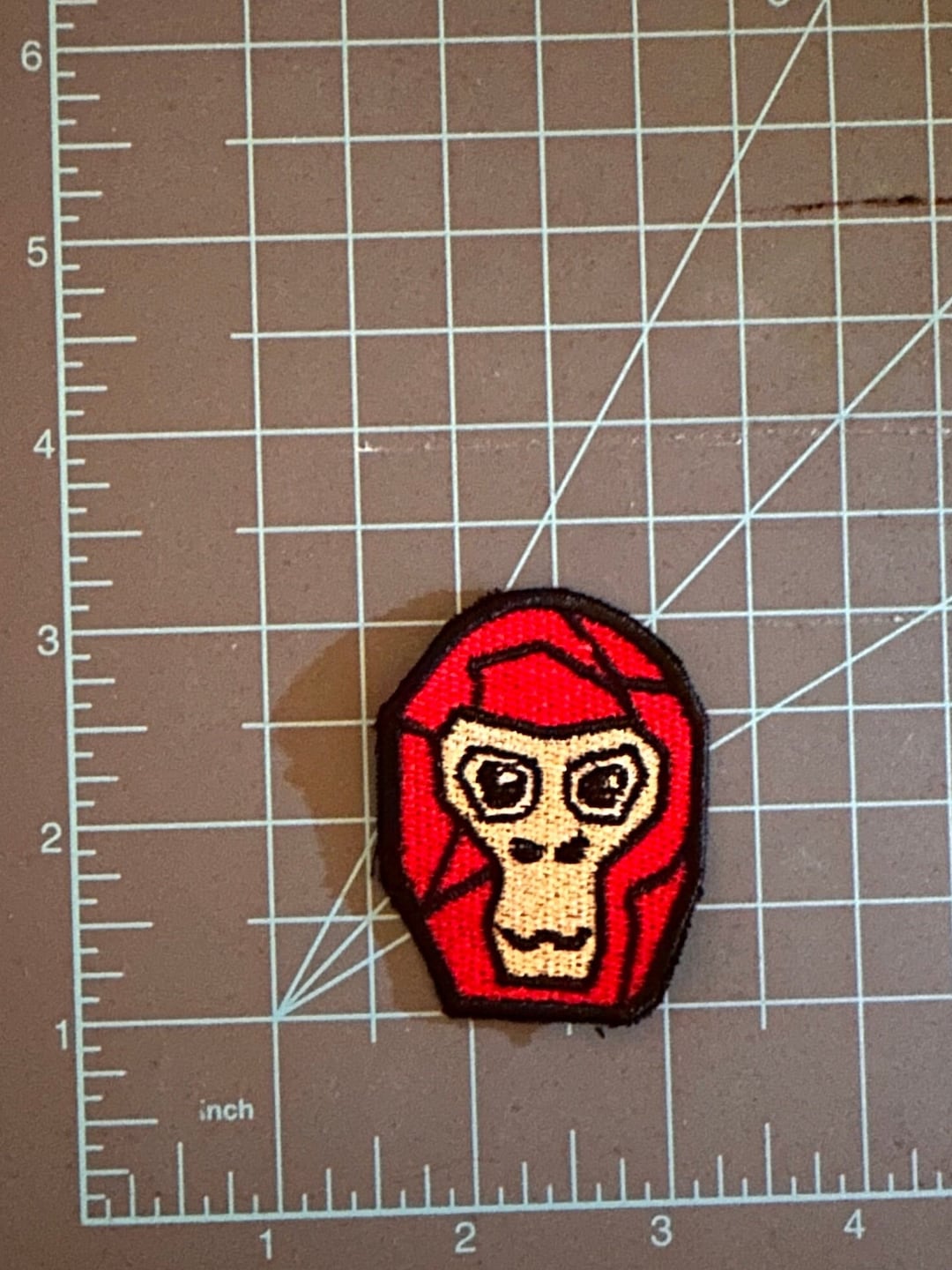 Gorilla Tag Embroidered Patch, Sew on Iron on Vr Gaming Embroidered ...