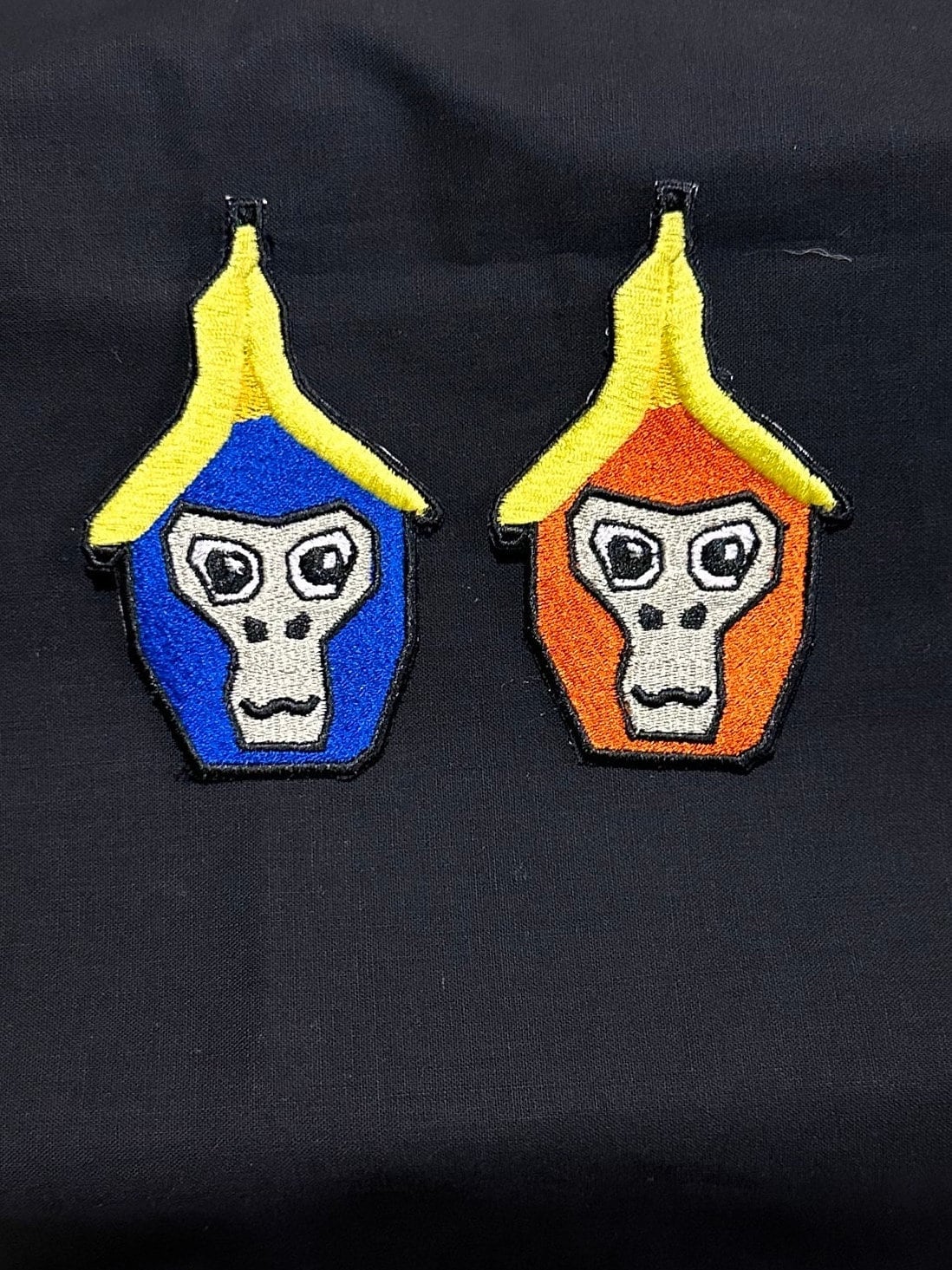 Gorilla Tag Embroidered Patch, Gorilla Tag Banana Hat Sew on Vr Gaming ...
