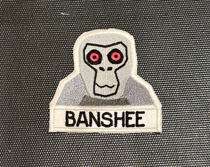 Gorilla Tag Embroidered Patch, Sew on Vr Gaming Embroidered Patch Glow ...