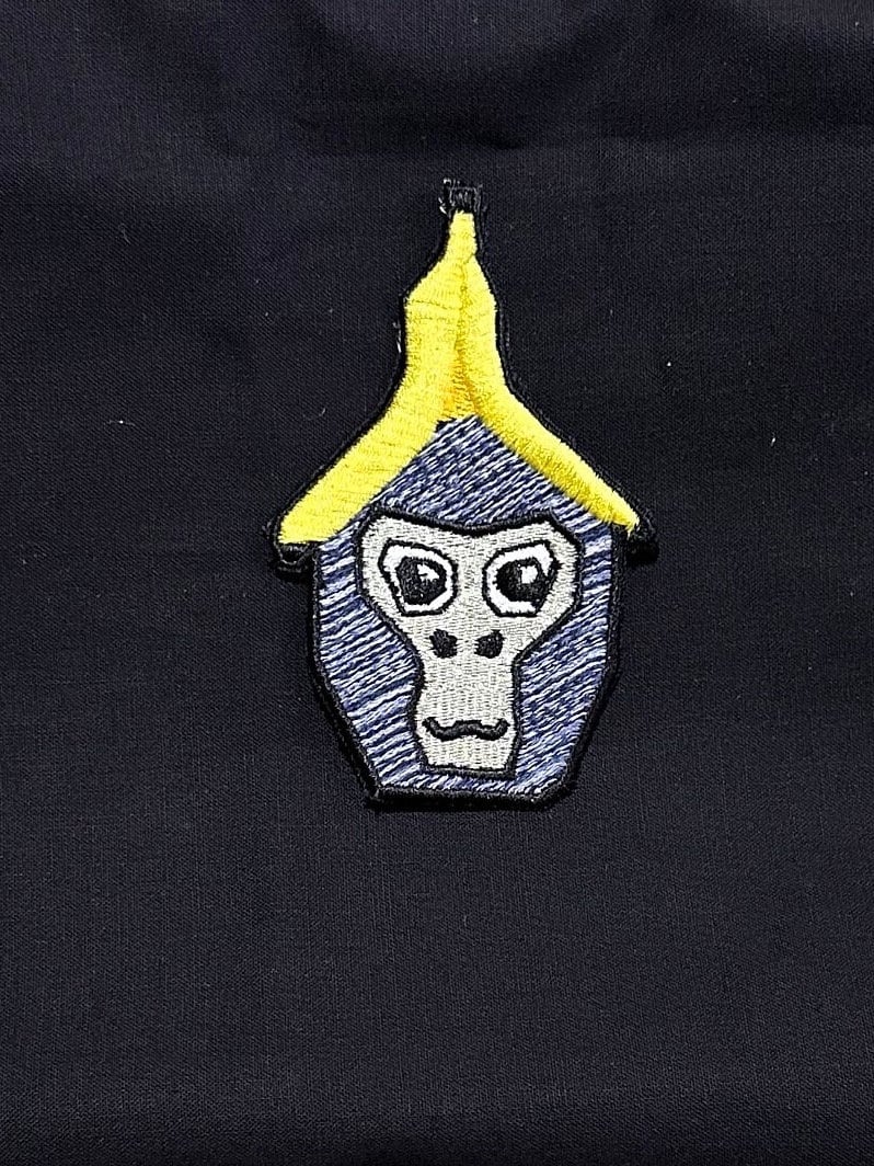 Gorilla Tag Embroidered Patch, Gorilla Tag Banana Hat Sew on Vr Gaming ...