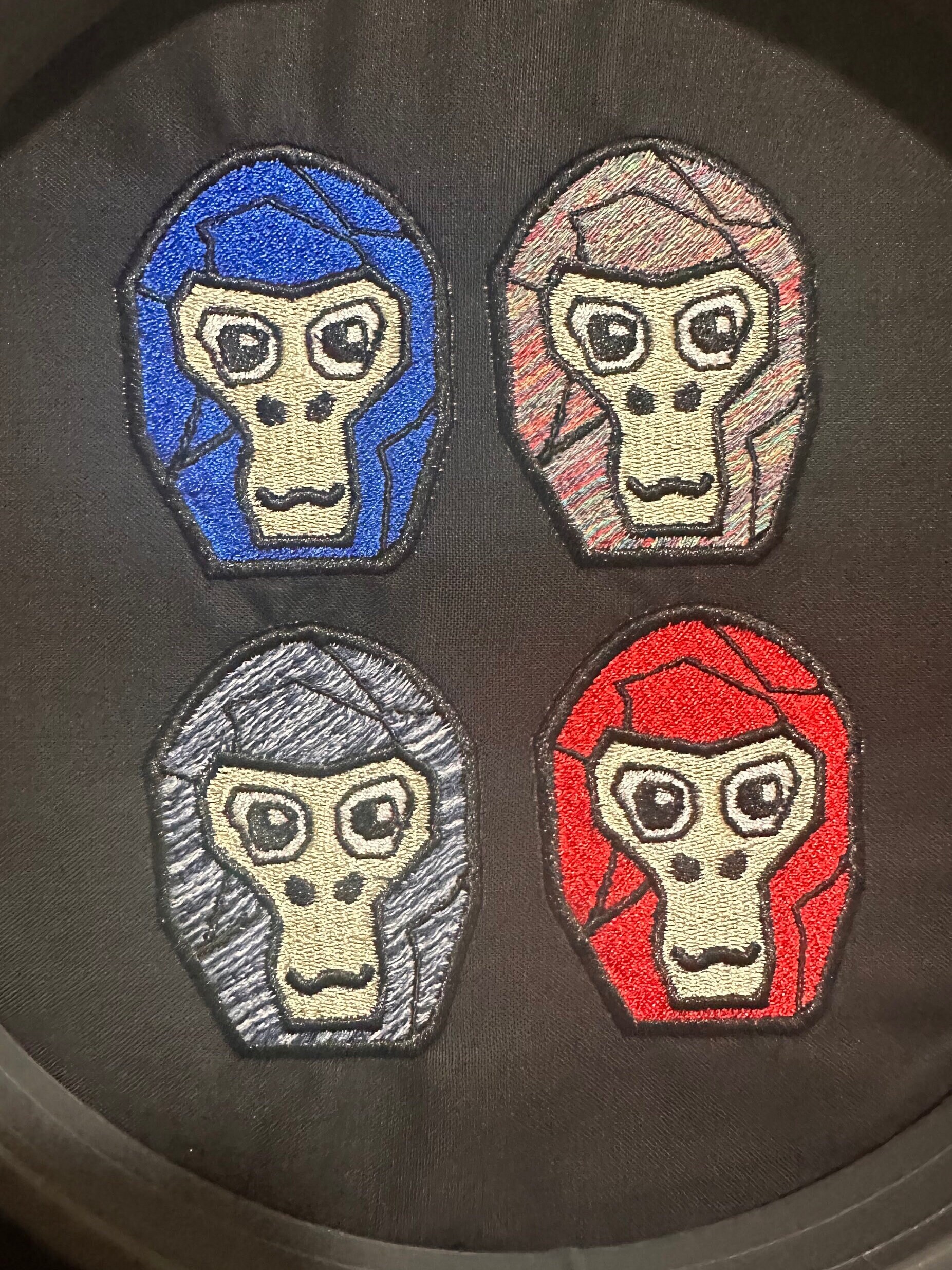 Gorilla Tag Embroidered Patch, Sew on Iron on Vr Gaming Embroidered ...