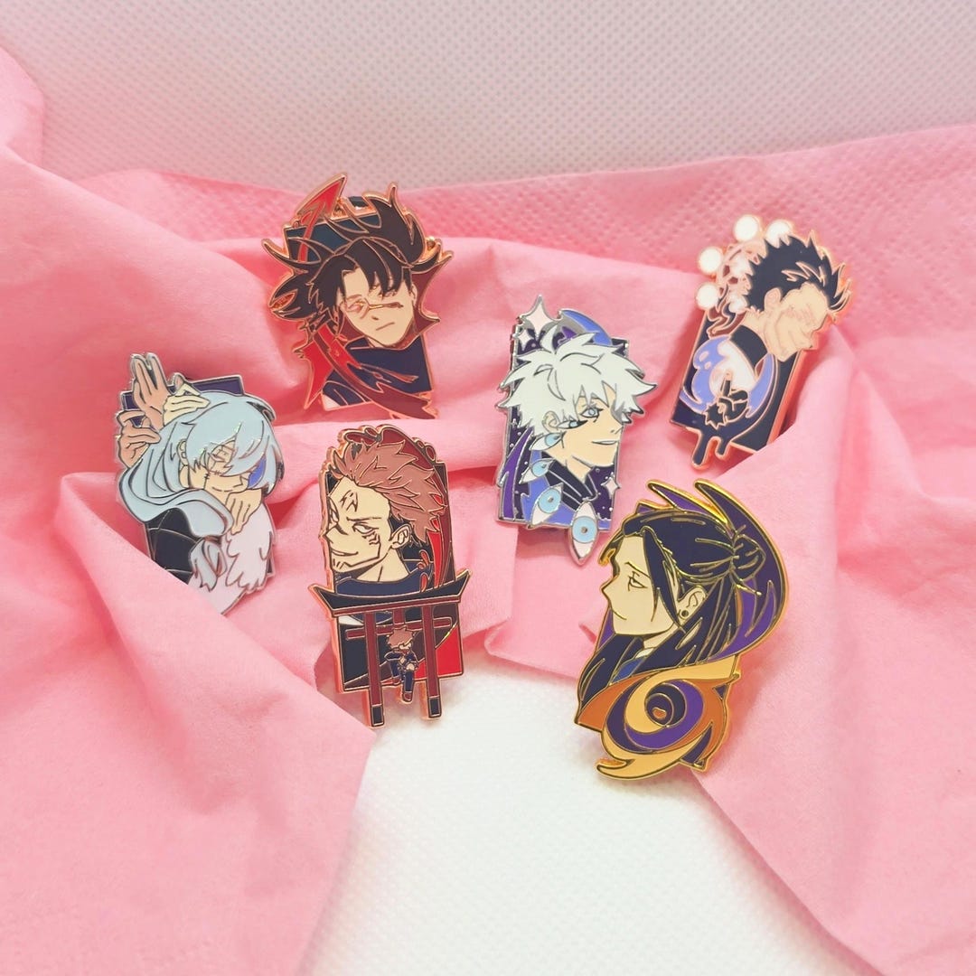 JJK Enamel Pins - Etsy