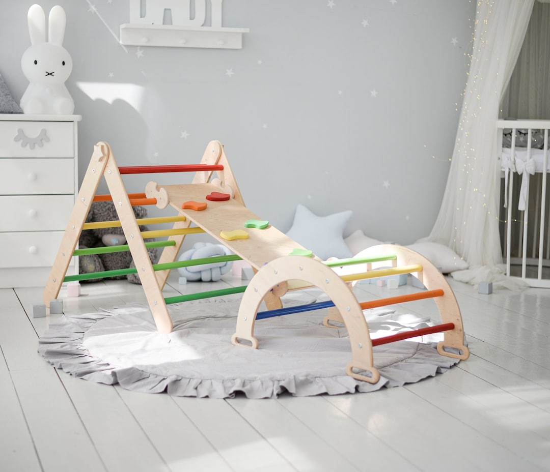 Climbing Triangle Set 3in1 Montessori Climbing Triangle - Etsy