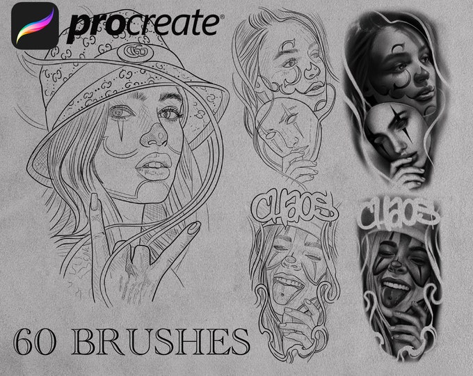 Chola / Chicana / Payasa Make up / Digital Art / PNG / Sublimation ...