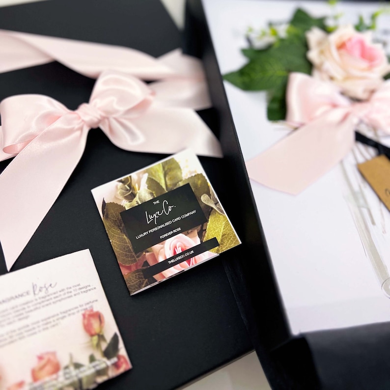 Scented Birthday Card, Luxury, Large A4, 3D Birthday Card, Pale Pink ...