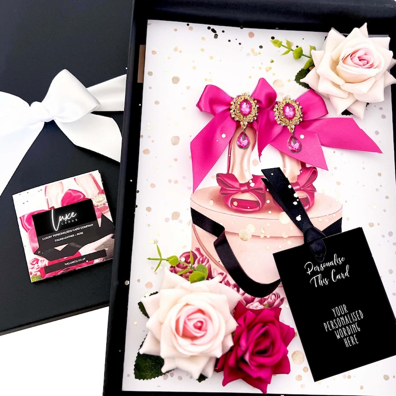 A4 Luxury Birthday Card - Etsy