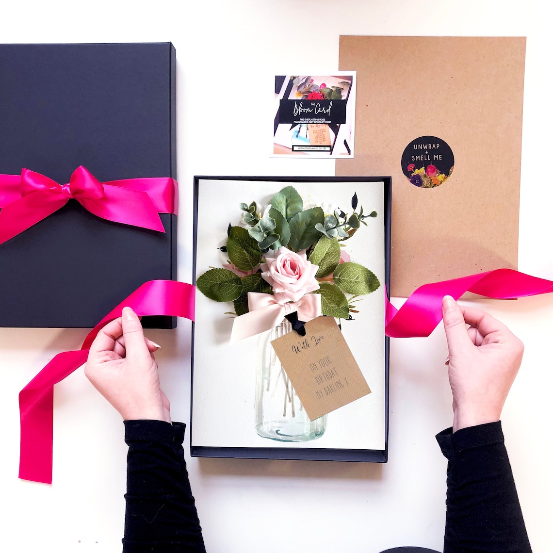 Scented Birthday Card Luxury Large A4 3D Birthday Card - Etsy