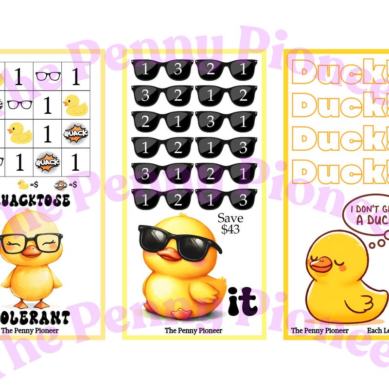 Duck Mini Challenges - Etsy