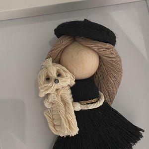 Macrame Girl Doll Video Tutorial, Beginner Friendly, Video Pattern - Etsy