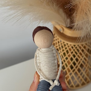 Macrame MAN Video TUTORIAL/PATTERN, Beginner Friendly, Step by Step ...