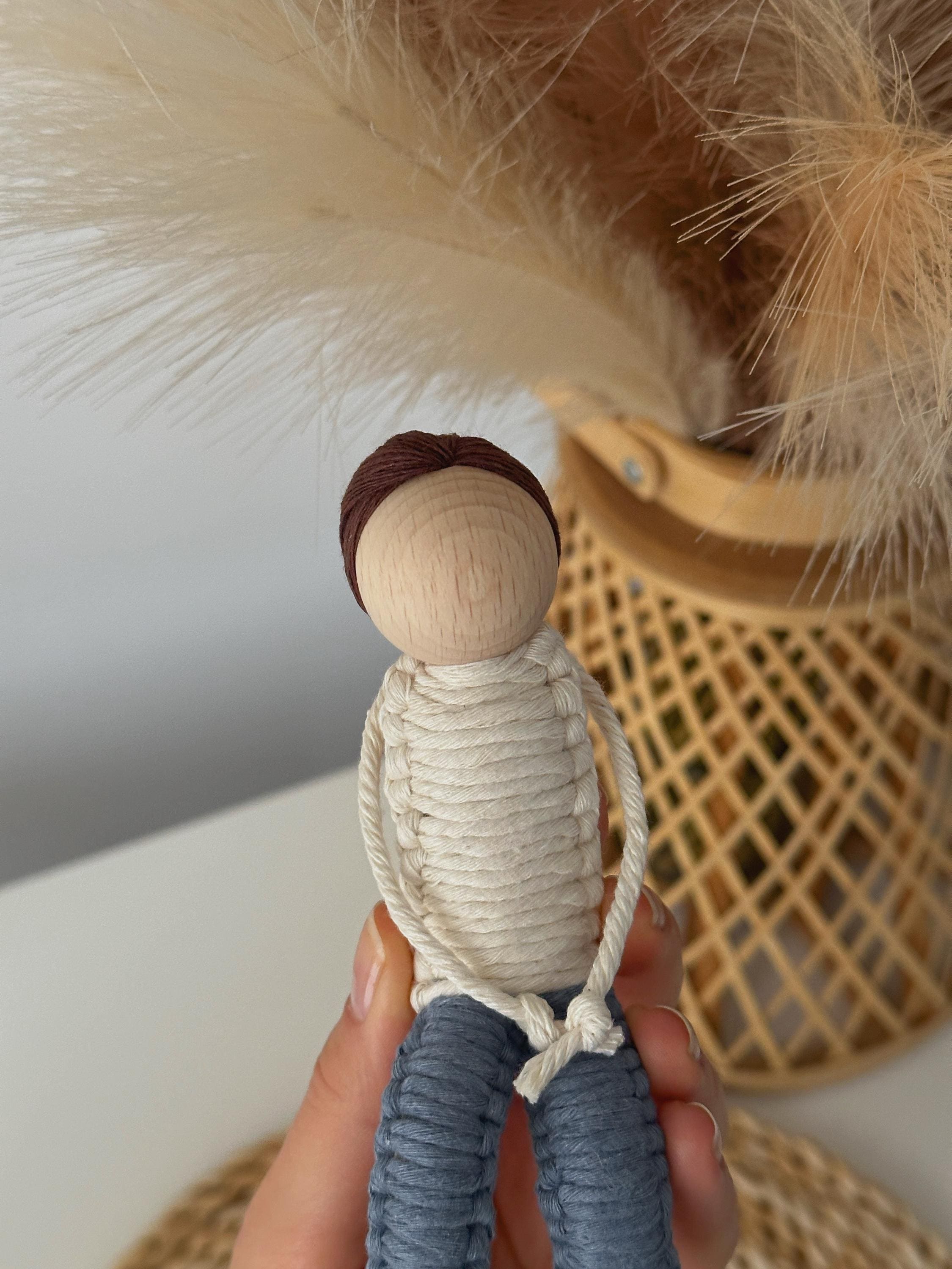 Macrame MAN Video TUTORIAL/PATTERN, Beginner Friendly, Step by Step ...