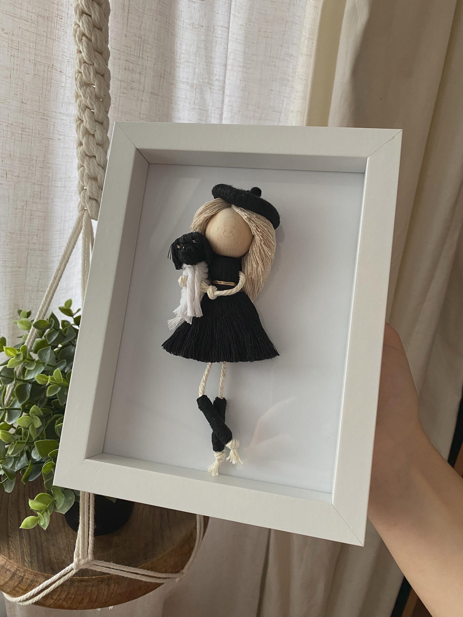Macrame Girl Doll Video Tutorial, Beginner Friendly, Video Pattern - Etsy