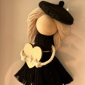 Macrame Girl Doll Video Tutorial, Beginner Friendly, Video Pattern - Etsy