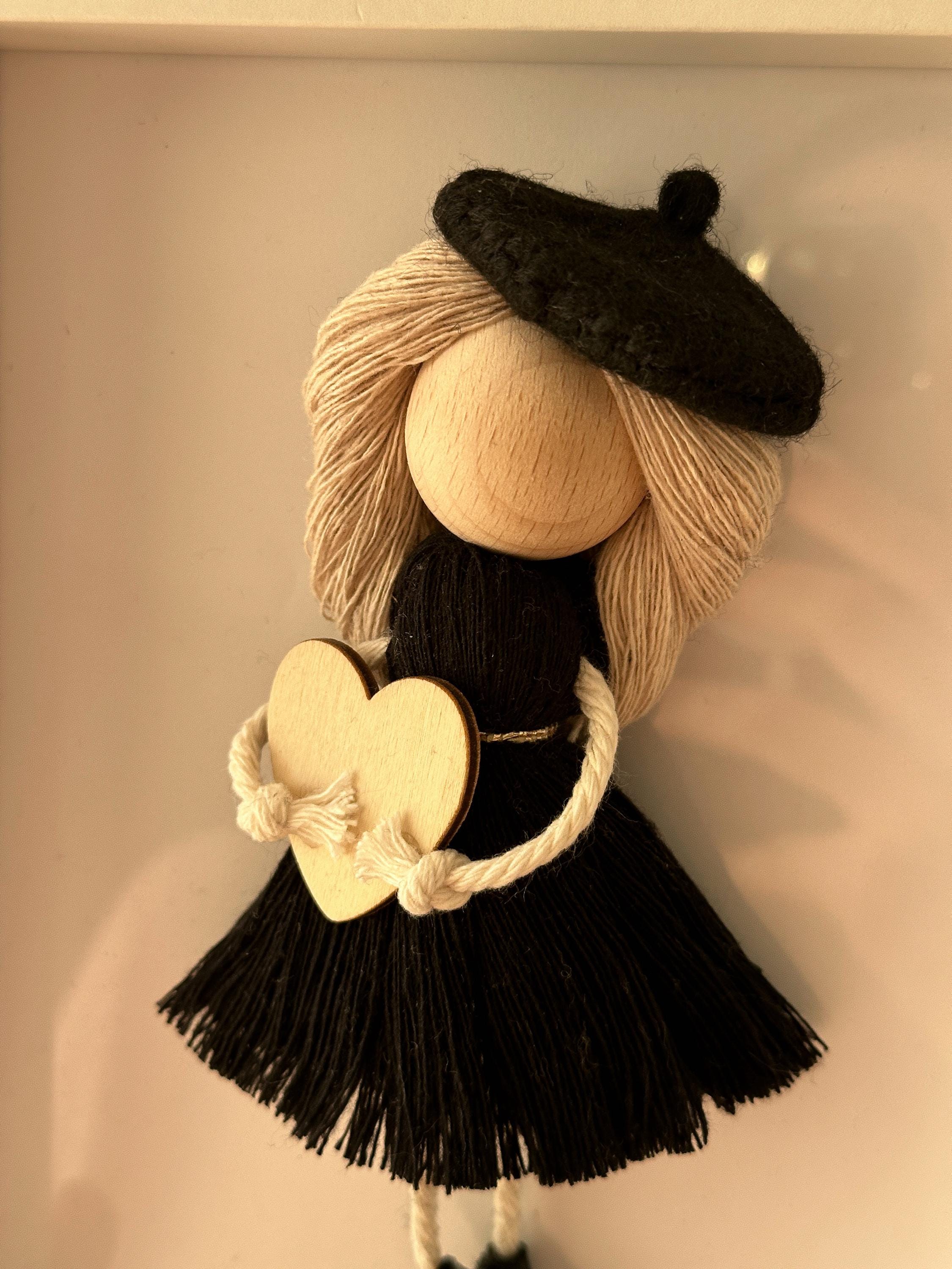Macrame Girl Doll Video Tutorial, Beginner Friendly, Video Pattern - Etsy