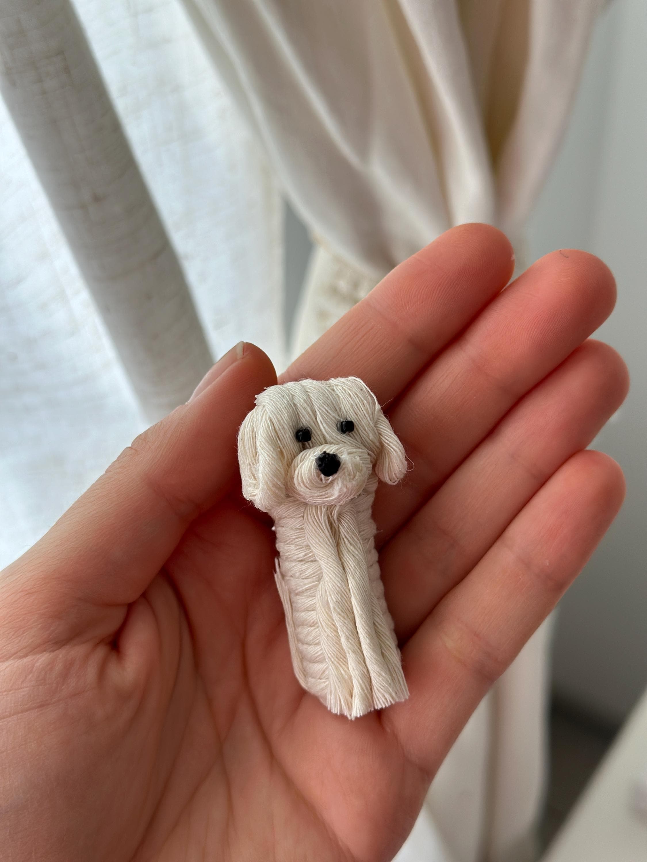 Macrame DOG Video TUTORIAL/PATTERN, Beginner Friendly, Step by Step ...