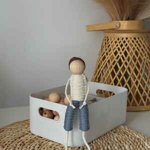 Macrame Man Doll Video Tutorial, Beginner Friendly (video Pattern) - Etsy
