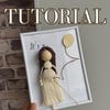 Macrame GIRL Video TUTORIAL/PATTERN, Beginner Friendly, Step by Step Instructions, Macrame Doll ...