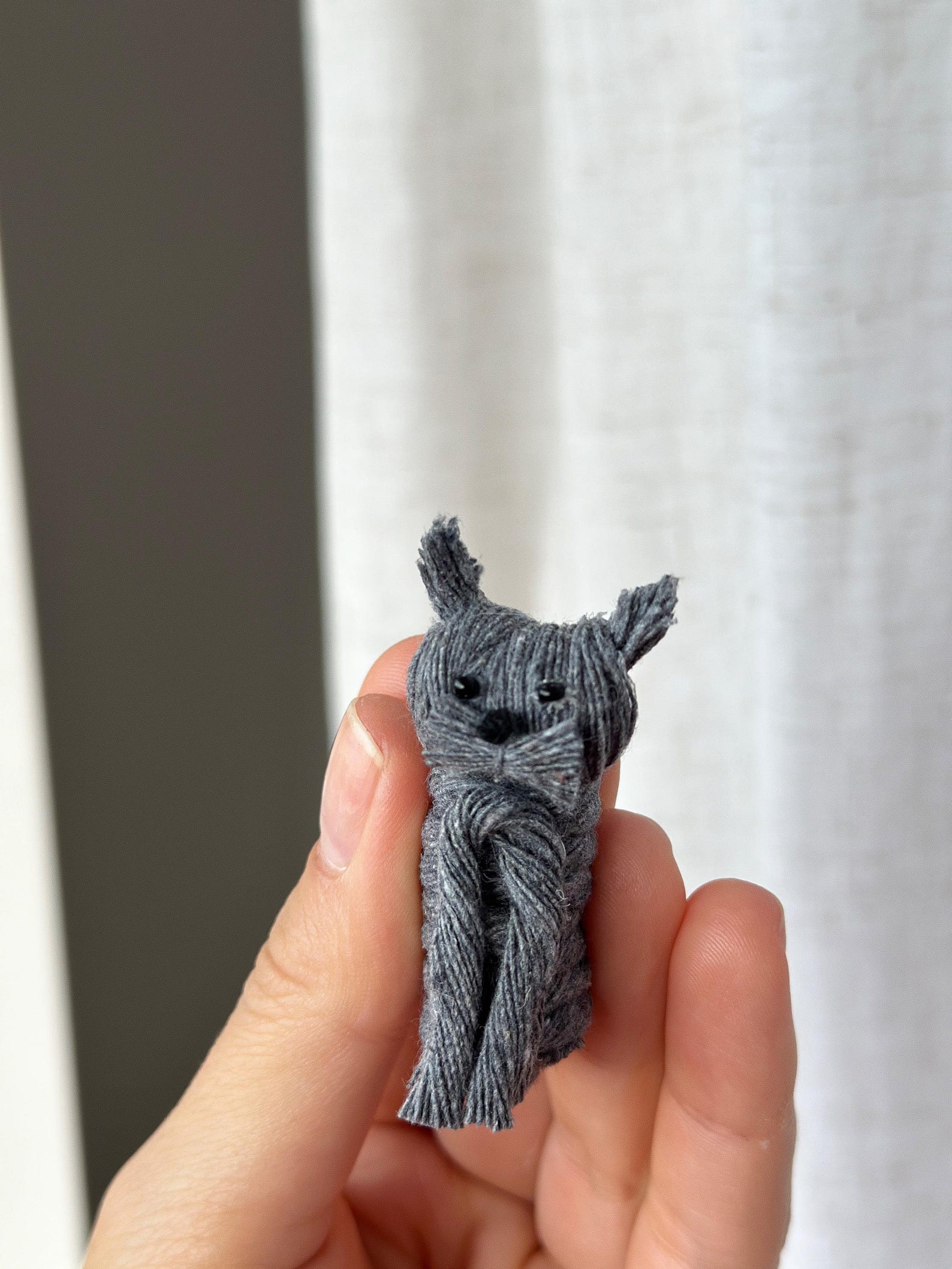 Macrame CAT & DOG Video Tutorial/pattern, Beginner Friendly, Macrame Pet Tutorial, Macrame Cat ...